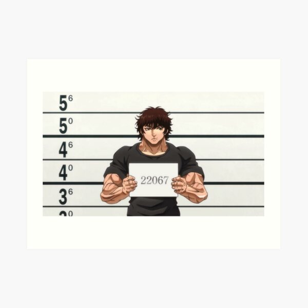 "Prison Line Up, Baki Hanma" Art Print for Sale by triumphquotes ...