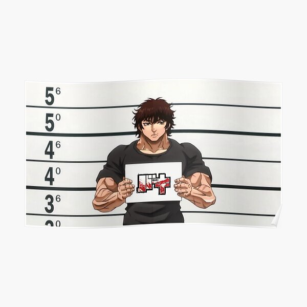 "Prison Line Up, Baki Hanma 2" Poster by triumphquotes | Redbubble
