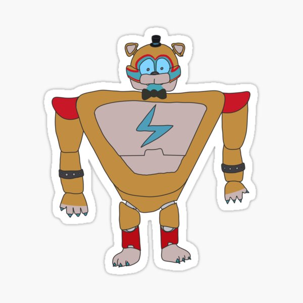 "Fna Febby" Sticker for Sale by DaddyDog16 | Redbubble