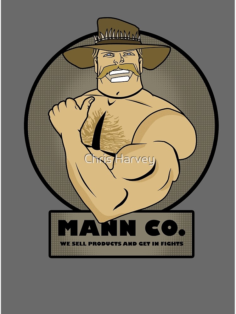 "Mann Co." Poster by likejam | Redbubble