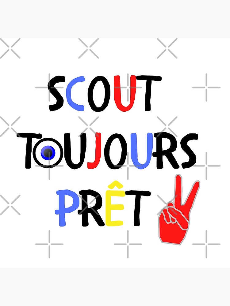 "Always Ready Scout - Scouting" Poster for Sale by ValleevalStudio ...