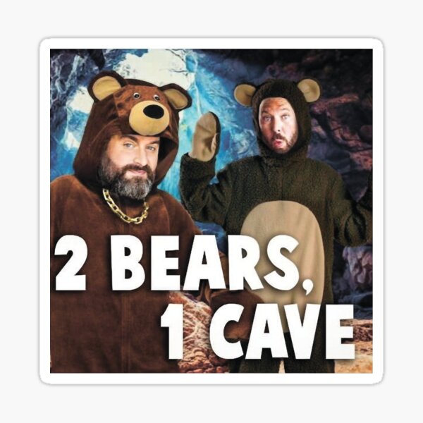 "Birthday Gift Tom Segura 2 Bears 1 Cave Retro Wave" Sticker for Sale ...