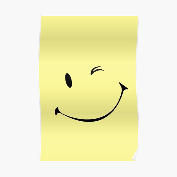 "Smile illustration, Keep Smiling" Poster for Sale by StevanoArt ...