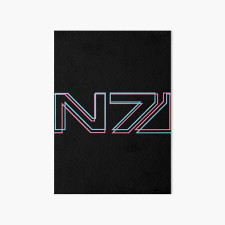 "Mass Effect - N7 Symbol " Art Board Print by EddieAl8829054 | Redbubble