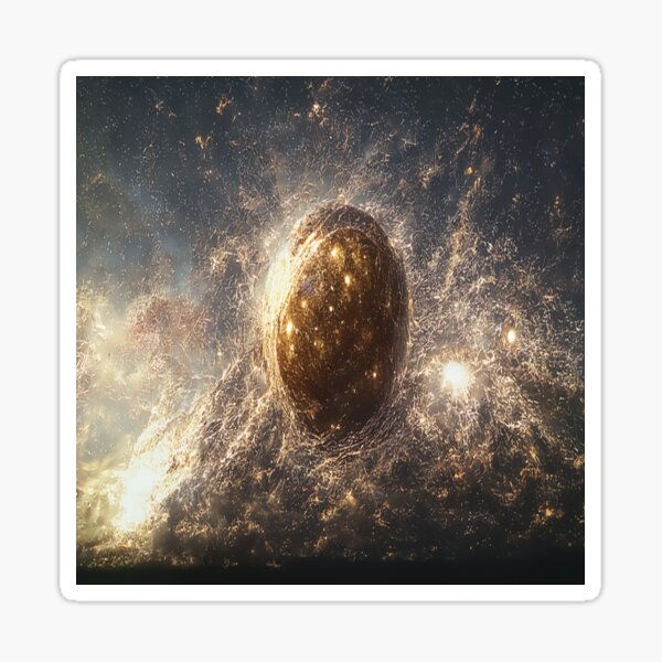 "The cosmic orb" Sticker by Treetopsun | Redbubble