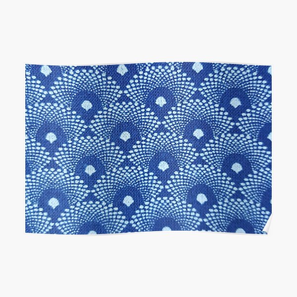 "Basotho Seshweshwe Print" Poster for Sale by Qsoul | Redbubble