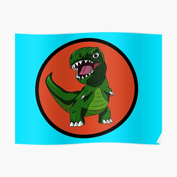 "Chibi Rex" Poster for Sale by DouglasFresh | Redbubble