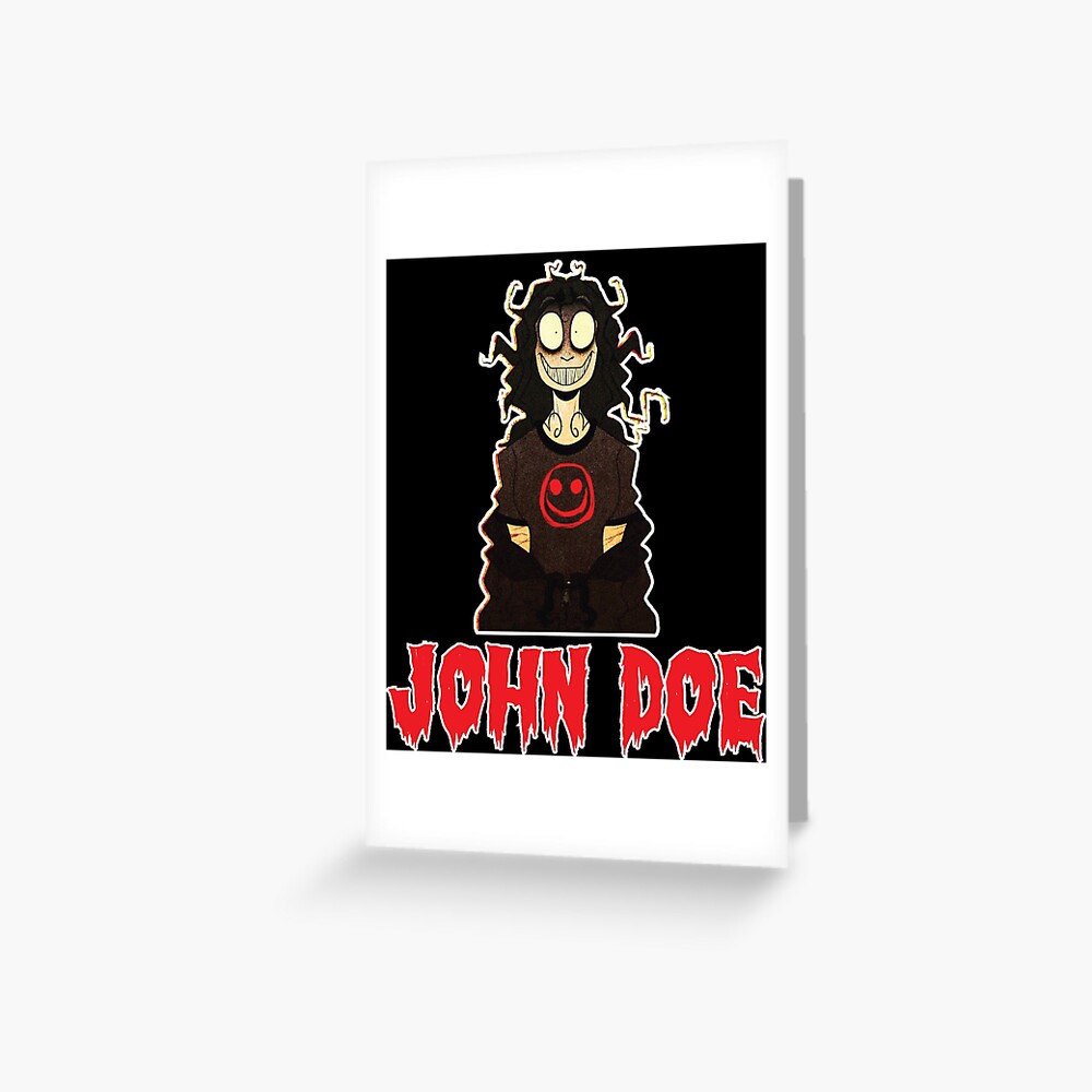 "John doe game fanart" Greeting Card for Sale by Bambiston | Redbubble