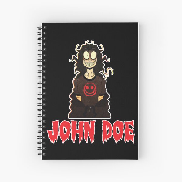 "John doe game fanart" Spiral Notebook for Sale by Bambiston | Redbubble