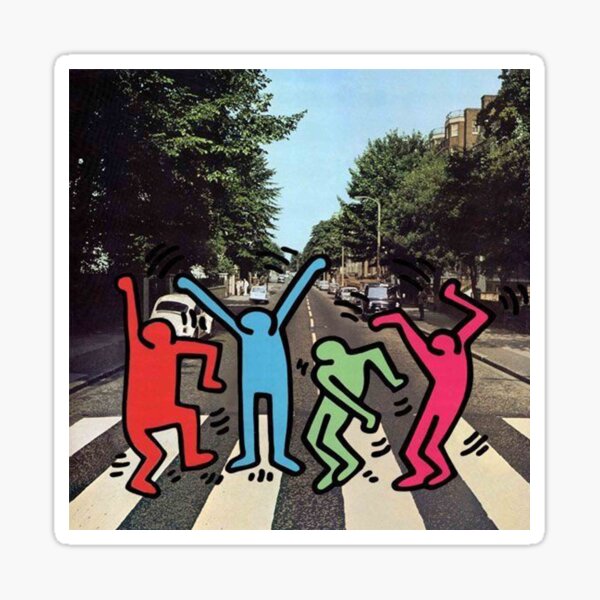 "dance on street" Sticker by MariaBurkhart | Redbubble
