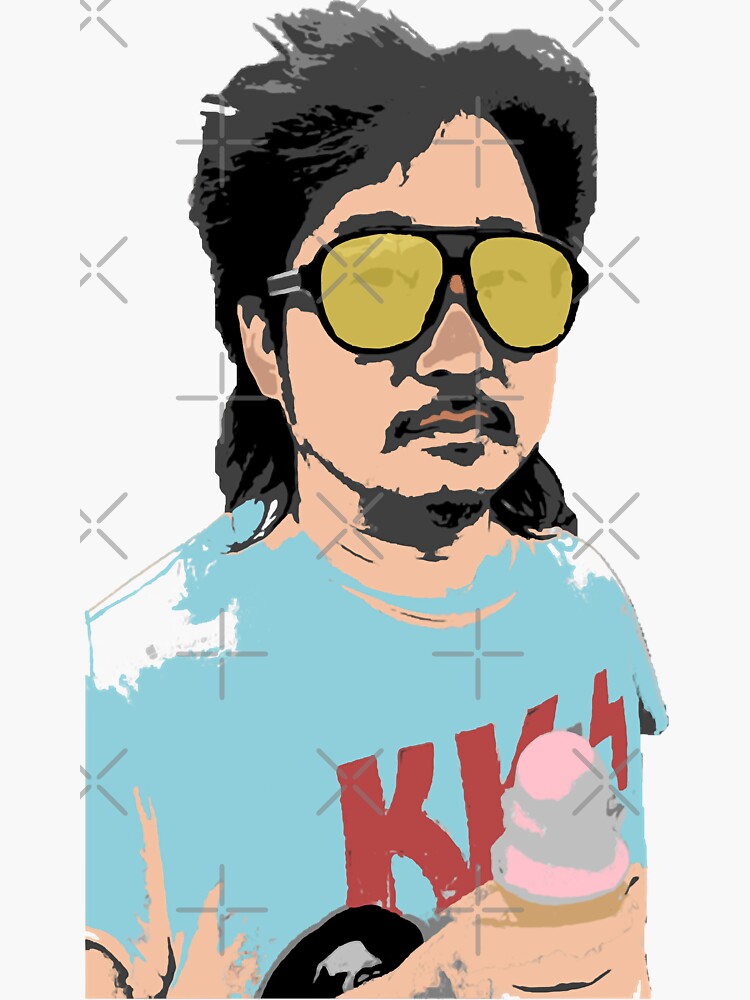 "Gifts For Women Animated Bobby Lee Art Graphic For Fans" Sticker by ...