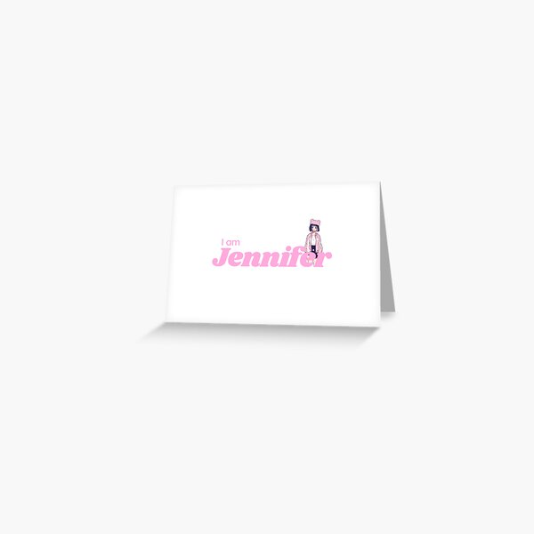 " Iam Jennifer" Greeting Card by Alexa5454 | Redbubble