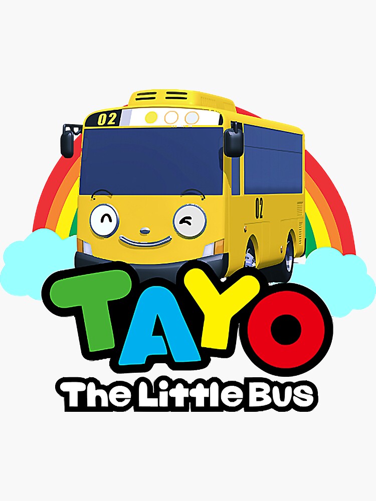 "Lani Tayo The Little Bus" Sticker for Sale by RANDYSTINA124 | Redbubble