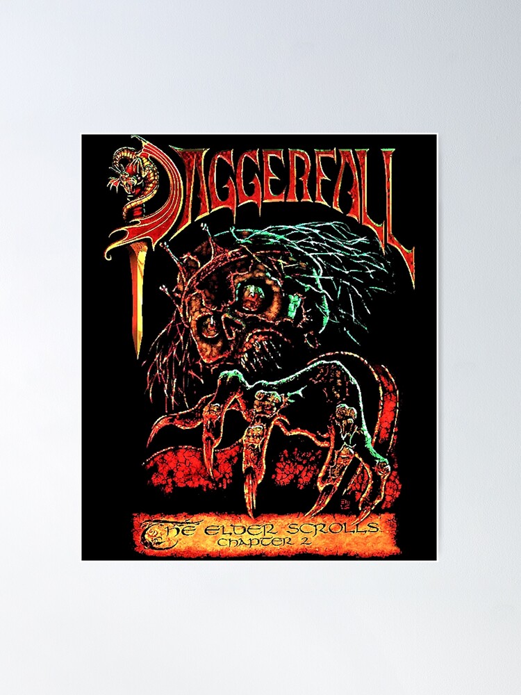 "The Elder Scrolls II: Daggerfall" Poster for Sale by GaryPickering ...