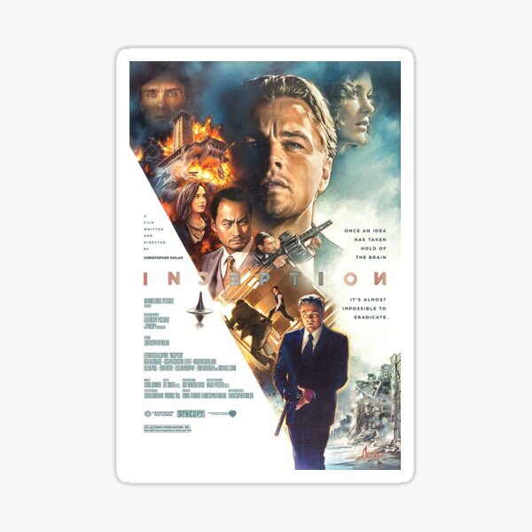 "vintage inception" Sticker for Sale by templetondean | Redbubble