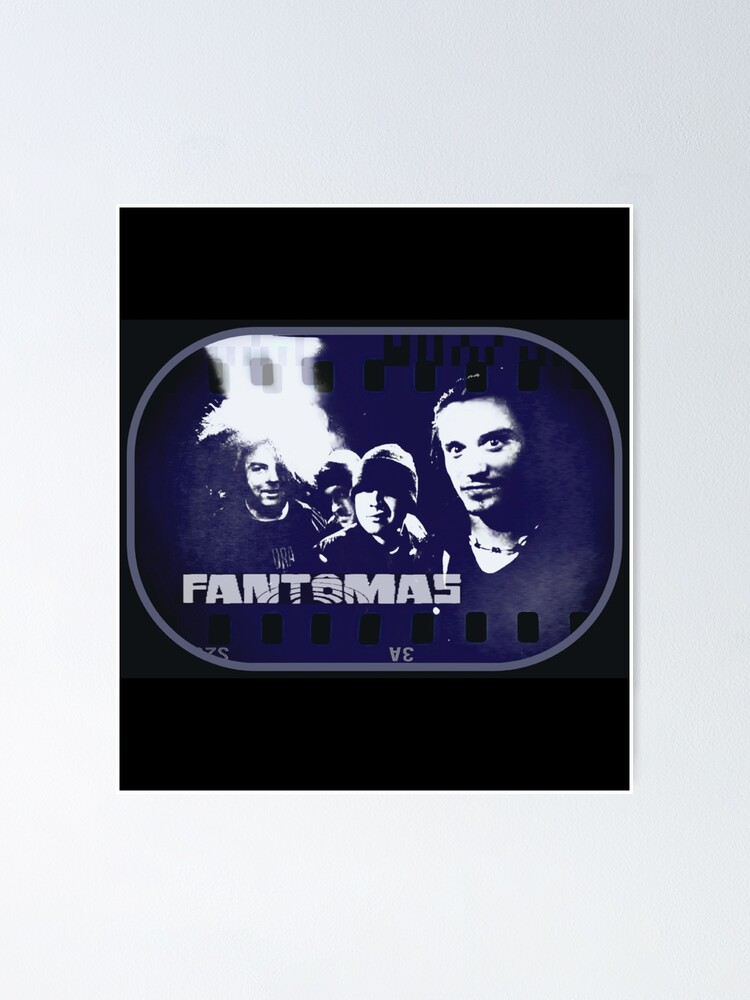 "Fantômas (Band) Sticker" Poster for Sale by shermanwil | Redbubble