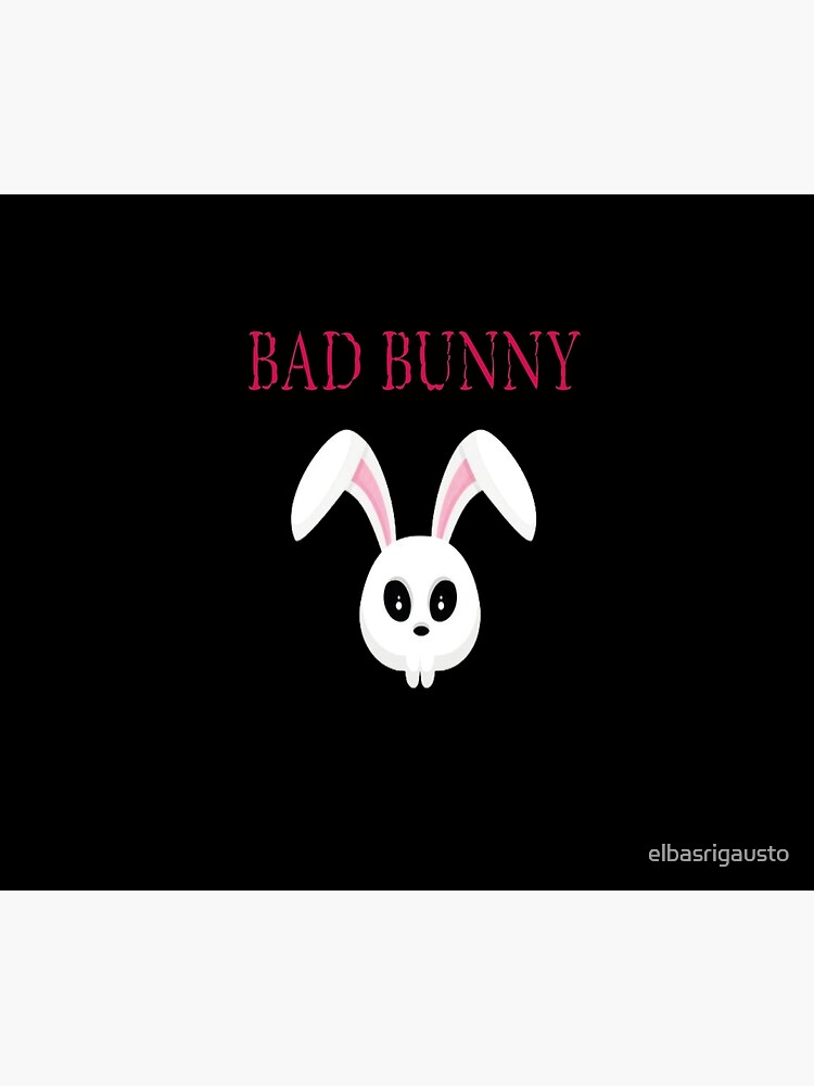 " Bad Bunny Scary Rabbit cool animal " Poster for Sale by elbasrigausto ...