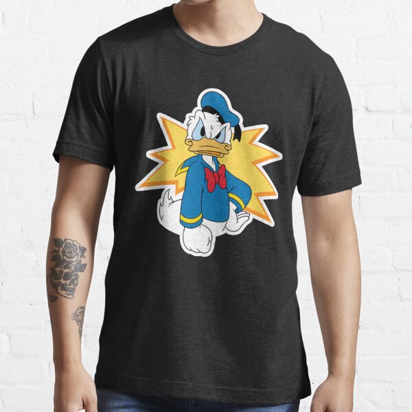 "Donald Duck Happy Face" T-shirt for Sale by DonaldUS | Redbubble ...
