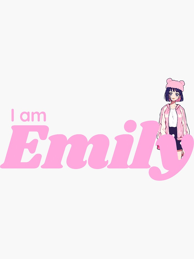 " Iam Emily" Sticker by Alexa5454 | Redbubble