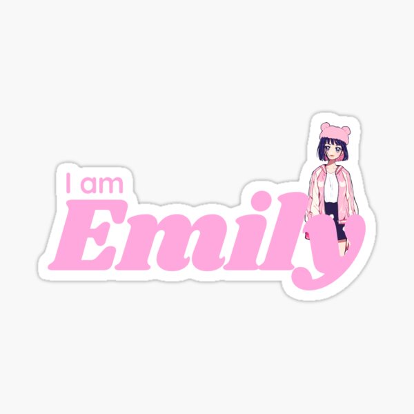 " Iam Emily" Sticker by Alexa5454 | Redbubble