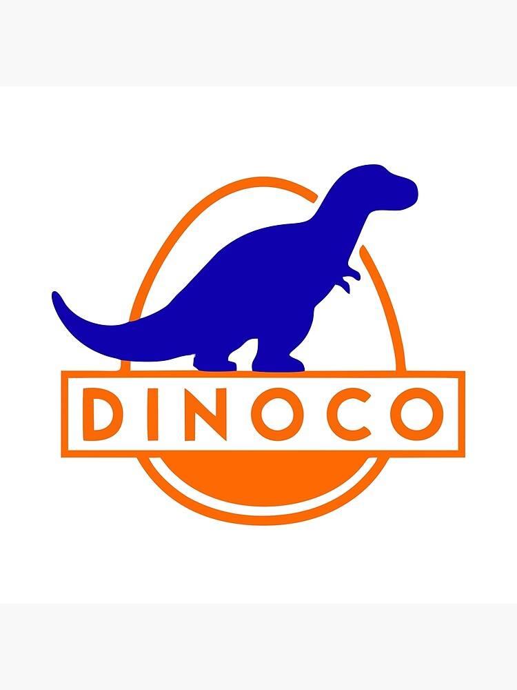 "DINOCO - LOGO" Art Print for Sale by JuliaMcInty501 | Redbubble