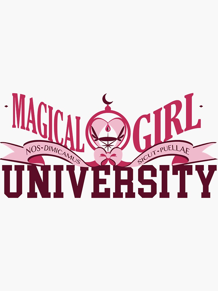 "Magical Girl University" Sticker by Covered029 | Redbubble