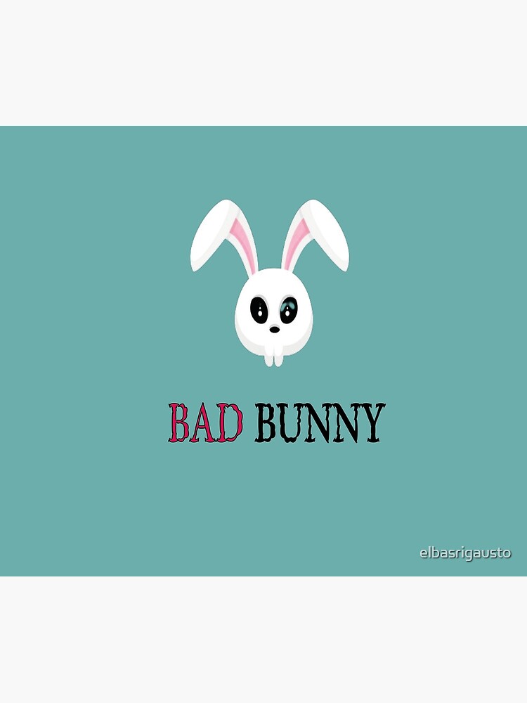 " Bad Bunny Scary Rabbit cool animal " Poster for Sale by elbasrigausto ...