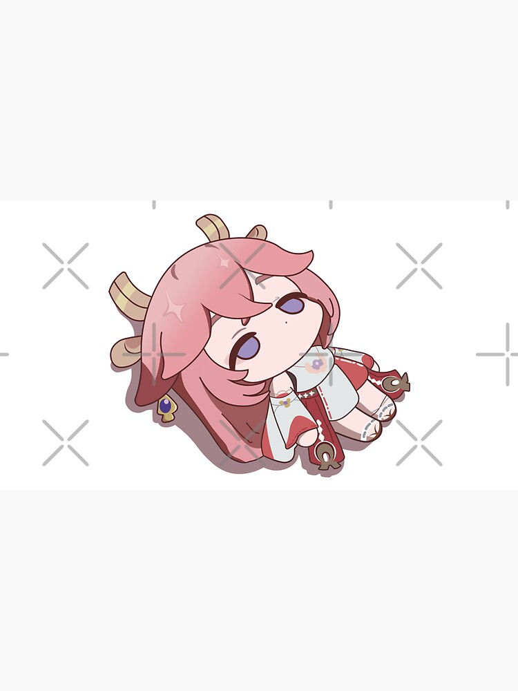 "Fallen Yae Miko - Funny Genshin Impact Memes" Cap by fanjerX | Redbubble