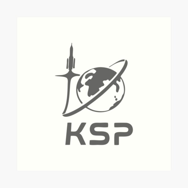 "KERBAL SPACE PROGRAM-LOGO" Art Print for Sale by EdOlson55 | Redbubble