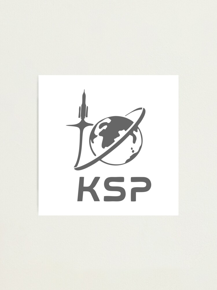 "KERBAL SPACE PROGRAM-LOGO" Photographic Print for Sale by EdOlson55 ...