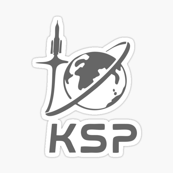 "KERBAL SPACE PROGRAM-LOGO" Sticker for Sale by EdOlson55 | Redbubble