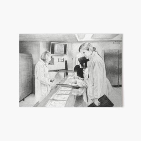 "Pathology lab 3 - Drawing by Avril Thomas - Adelaide Artist" Art Board ...