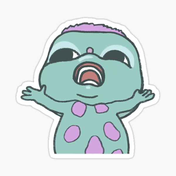 "Bibble Meme Poster Art" Sticker for Sale by DiogoAlves4571 | Redbubble