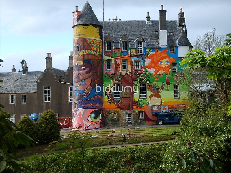 "Kelburn Castle Graffiti Project " by biddumy | Redbubble