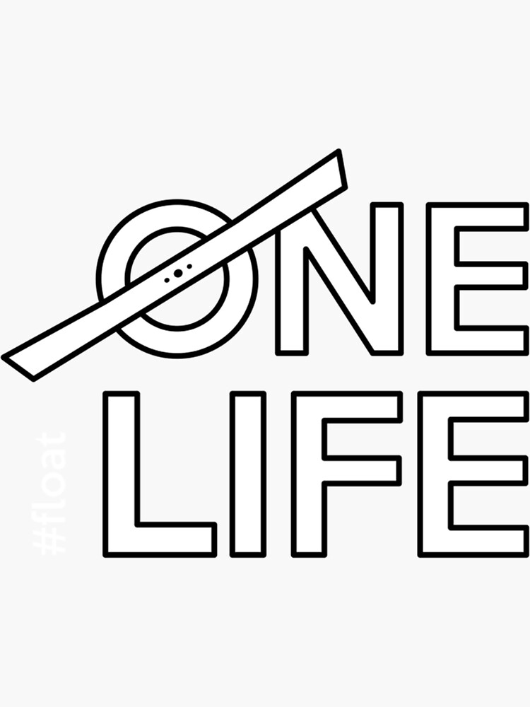 "One life onewheel float merch for onewheel riders Classic ." Sticker ...