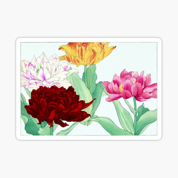 "COLORFUL BEAUTIFUL FLOWERS" Sticker by metaweb | Redbubble