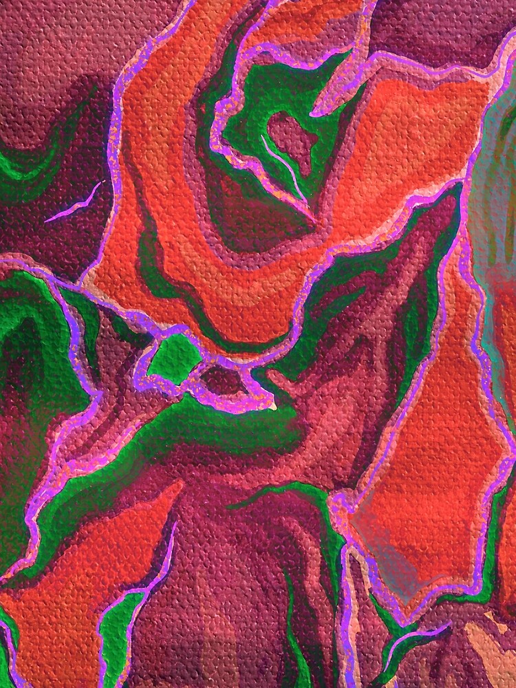 "Hot Summer - Flashy Pattern Pastel Flowers - Colorful Flashy Floral ...