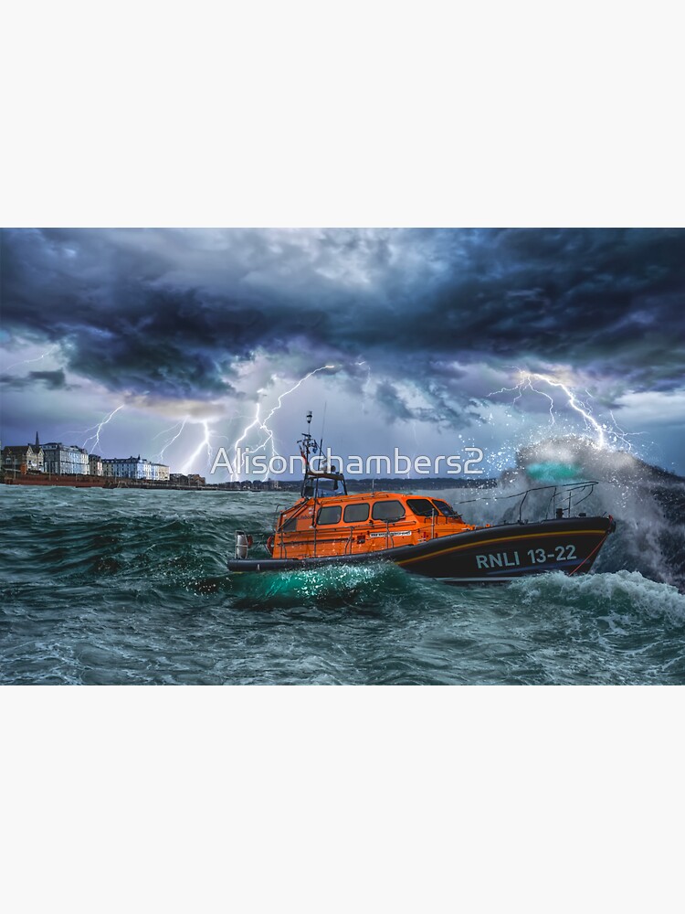 "Bridlington RNLI" Sticker by Alisonchambers2 | Redbubble