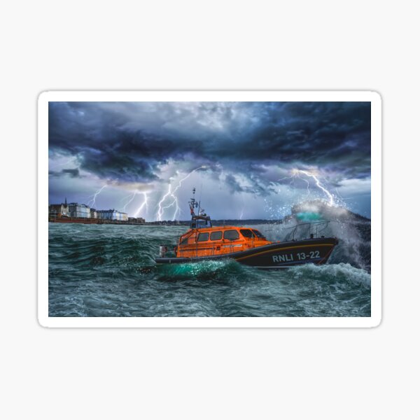 "Bridlington RNLI" Sticker by Alisonchambers2 | Redbubble