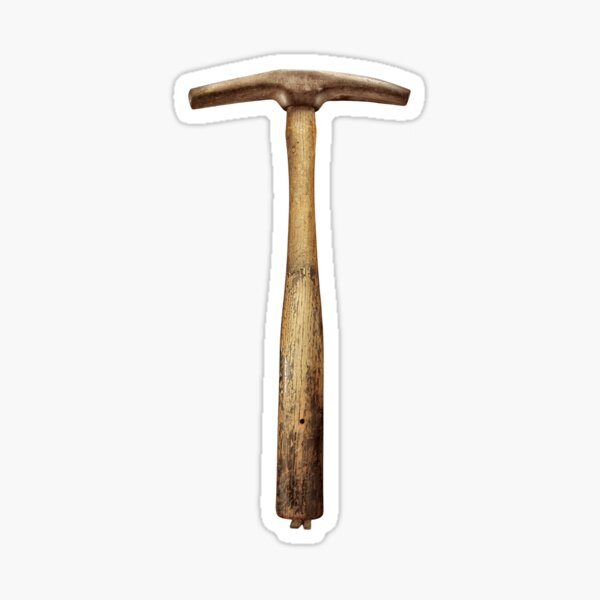 "Vintage Upholstery Tack Hammer" Sticker for Sale by YoPedro | Redbubble