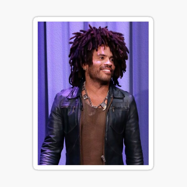 "Digital oil painting of Lenny" Sticker by SanThanRF | Redbubble