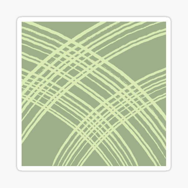 "Abstract Art Sage Green" Sticker by Smart-Arts | Redbubble