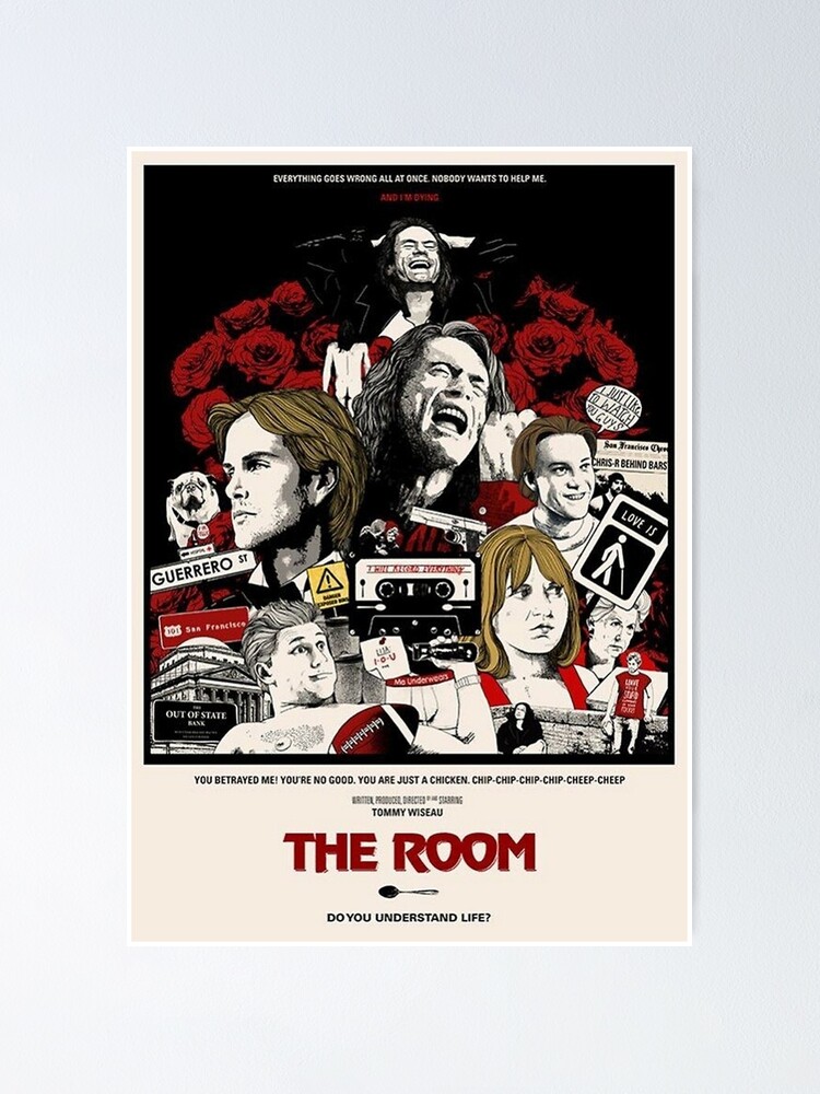 "The Room poster" Poster for Sale by carterrandy | Redbubble