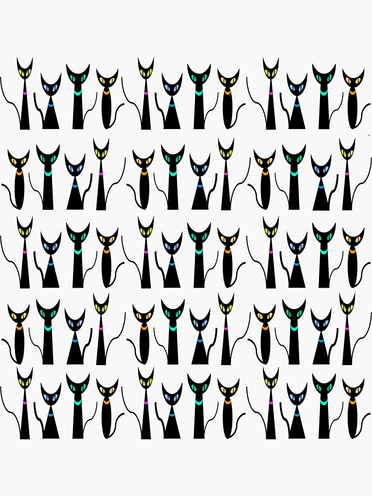 "Mid-Century Modern MCM Cats: midcentury modern cats, MCM kitties ...
