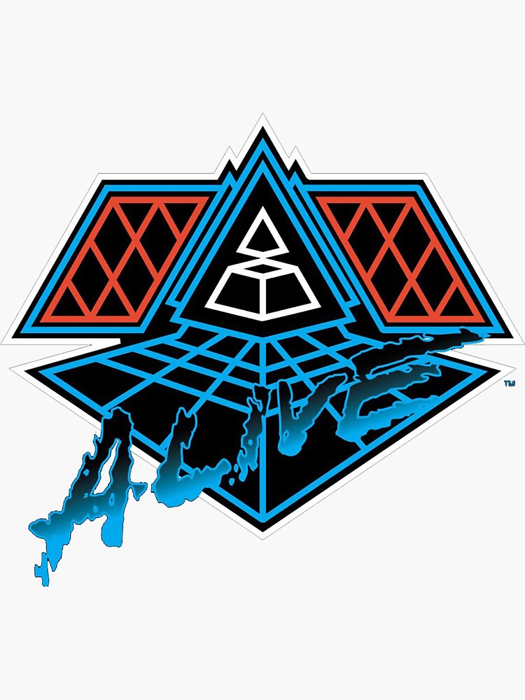 "Logo Alive 2007" Sticker by ernestjonesh | Redbubble