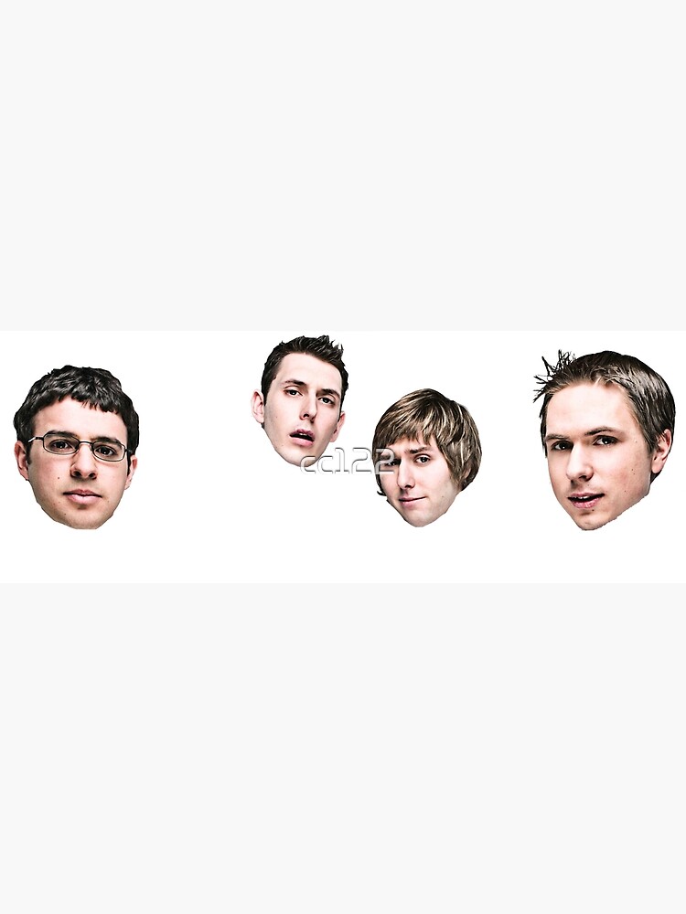 "inbetweeners sticker pack" Poster for Sale by cc122 | Redbubble