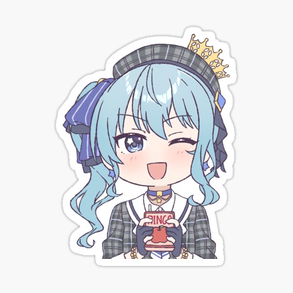 "Hoshimachi Suisei Hololive" Sticker for Sale by Laeyendecker | Redbubble