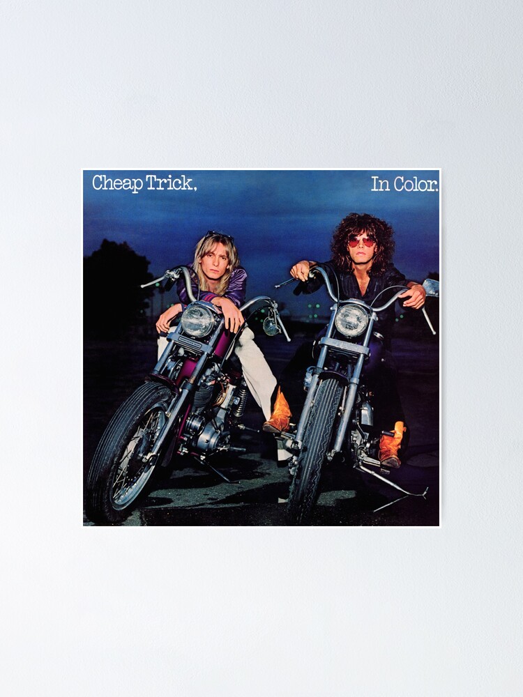 "Cheap Trick in color" Poster for Sale by Catherinee22 | Redbubble