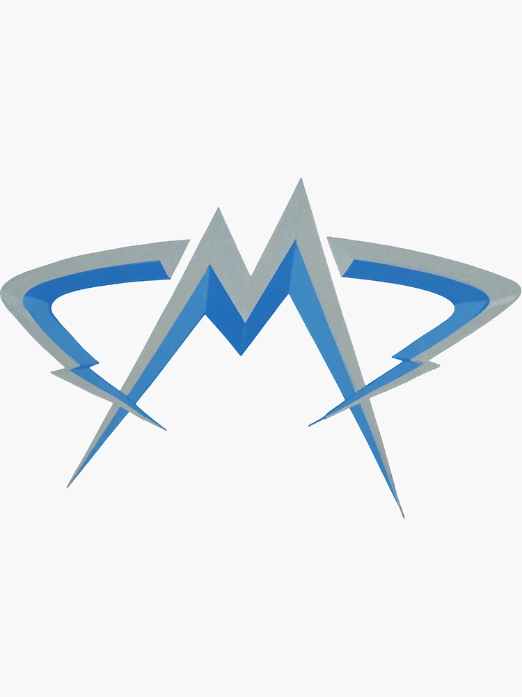 "Megamind logo " Sticker by JennaroseSe | Redbubble