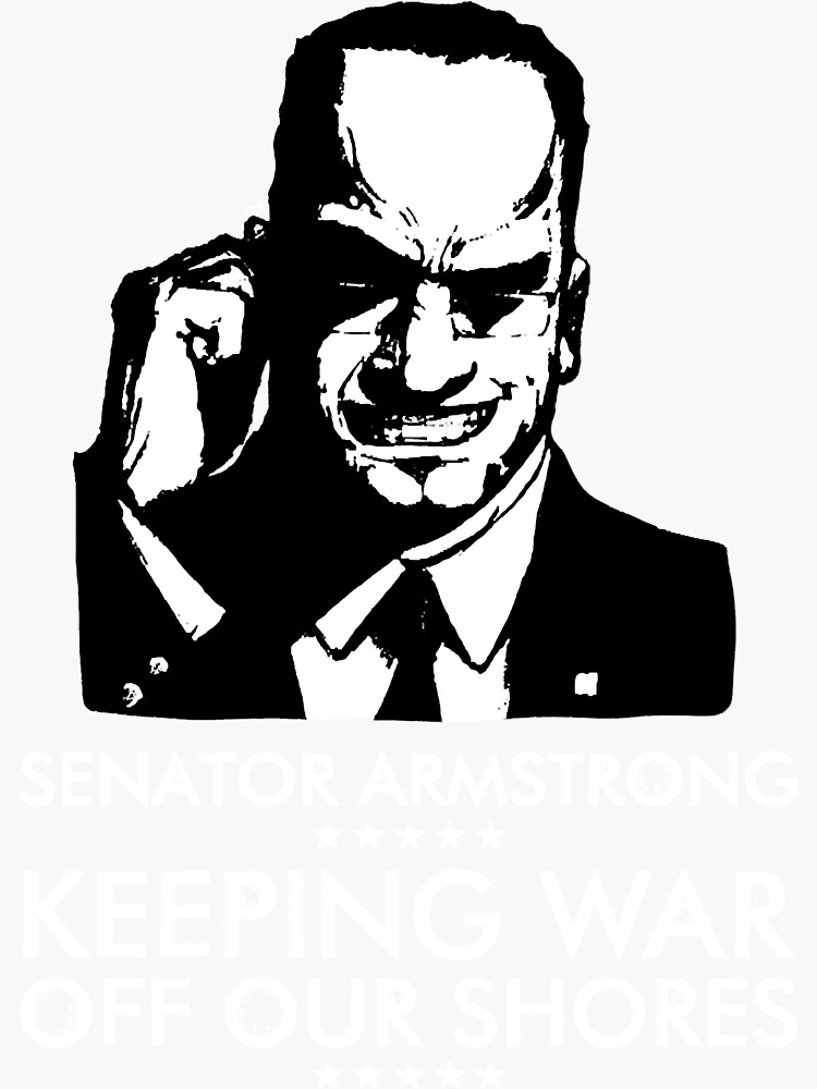 "Senator Armstrong Presidential Campaign - Metal Gear Rising ...